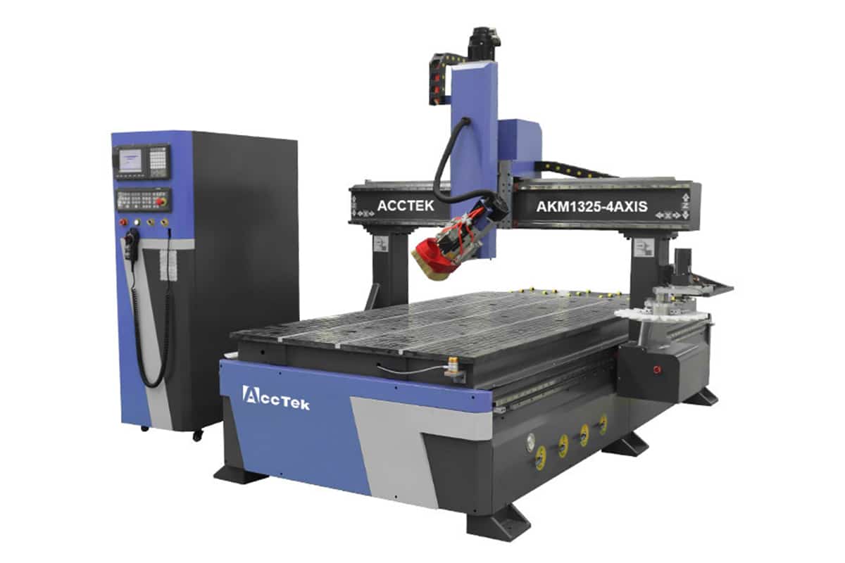 High-End 4 Axis ATC CNC Router