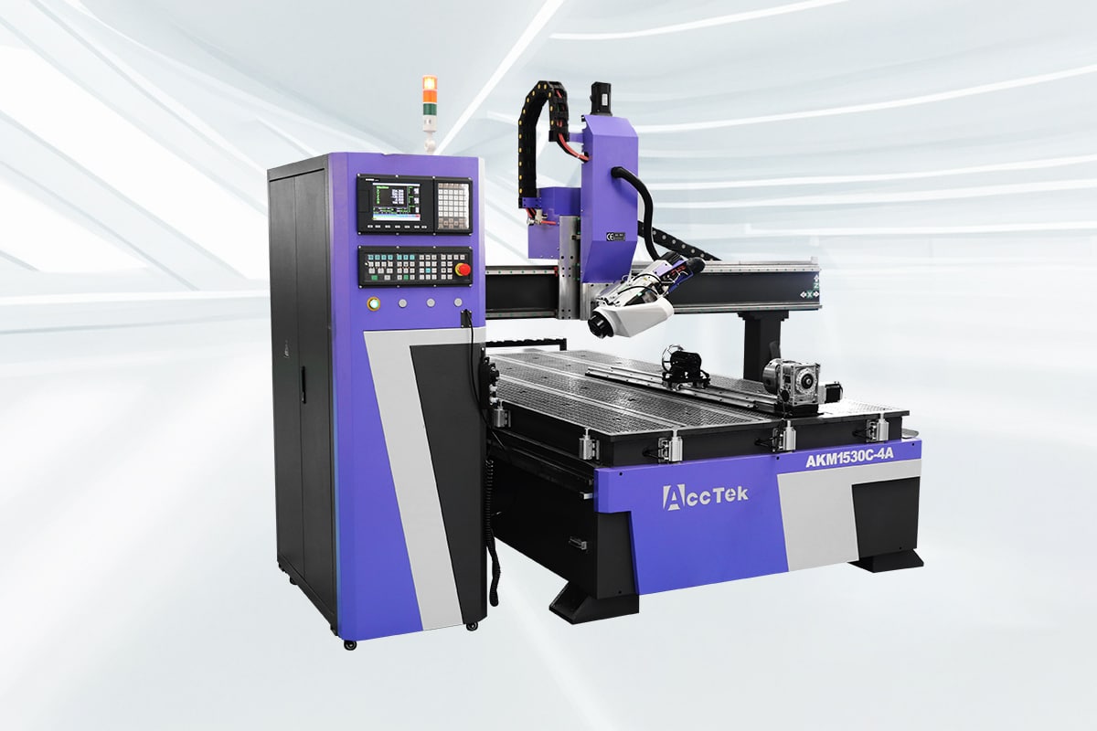 Multifunctional 1530 4 Axis Atc Cnc Router