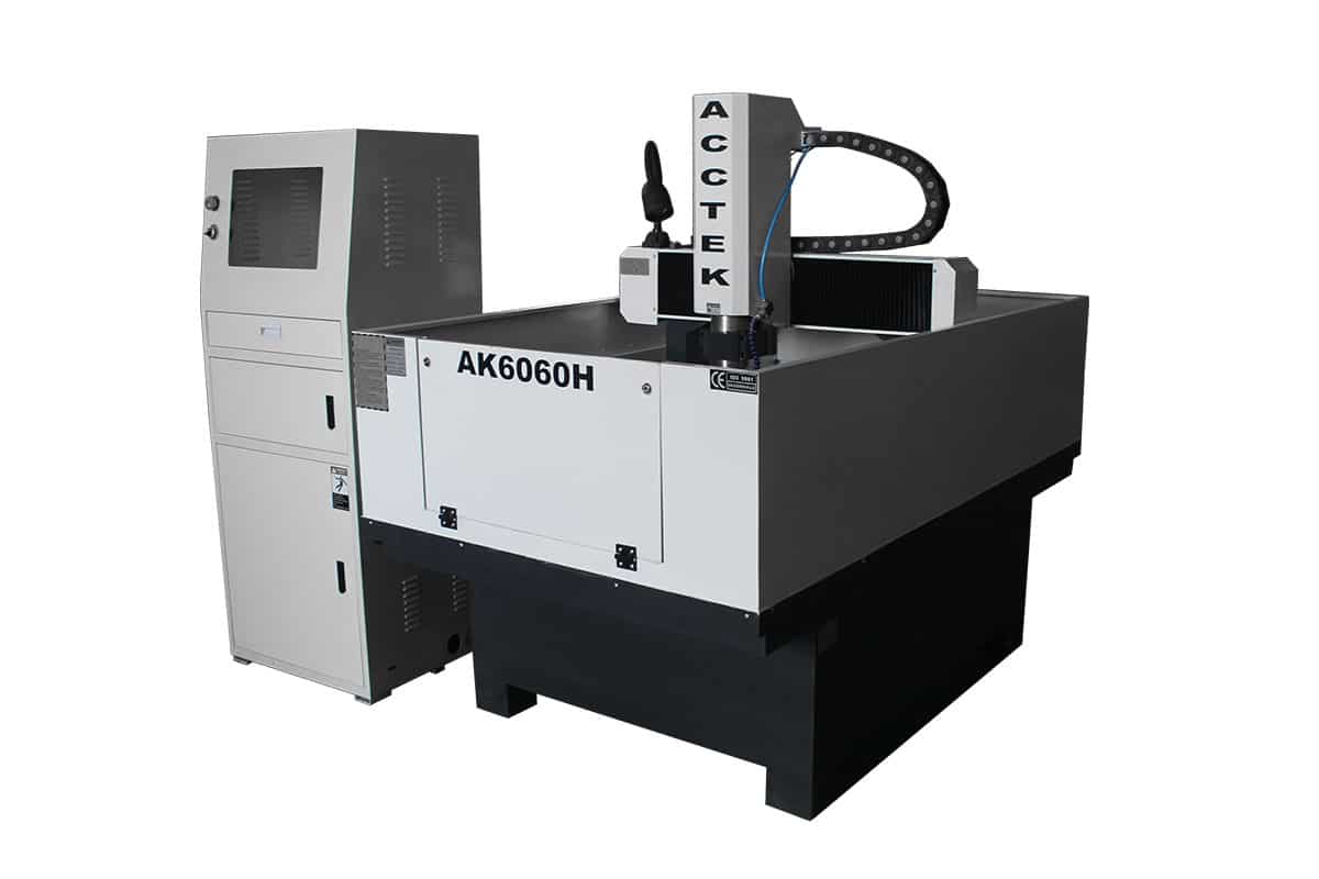 Semi-Enclosed 6060 Metal CNC Router With Heavy-Duty Body