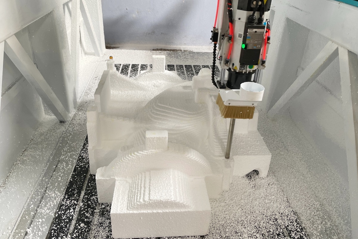 Application of CNC Router on Foam